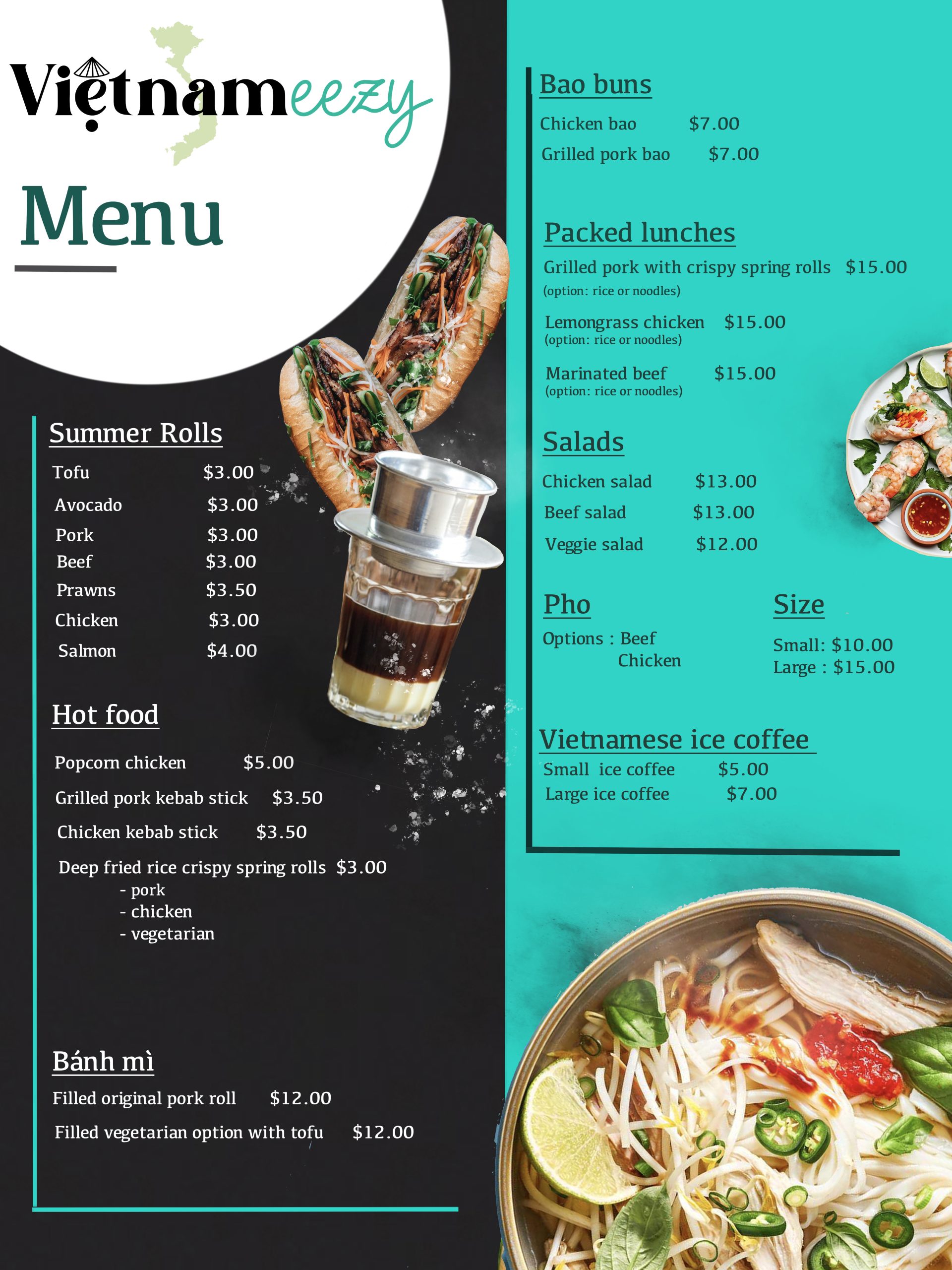 Menu – Vietnameezy